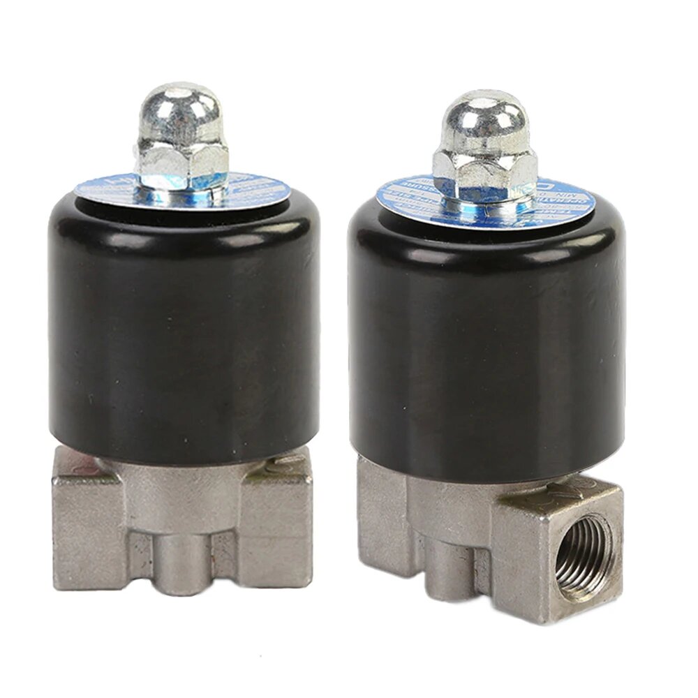 Электромагнитный клапан 12VDC 1/4" Acarps, Normally Closed