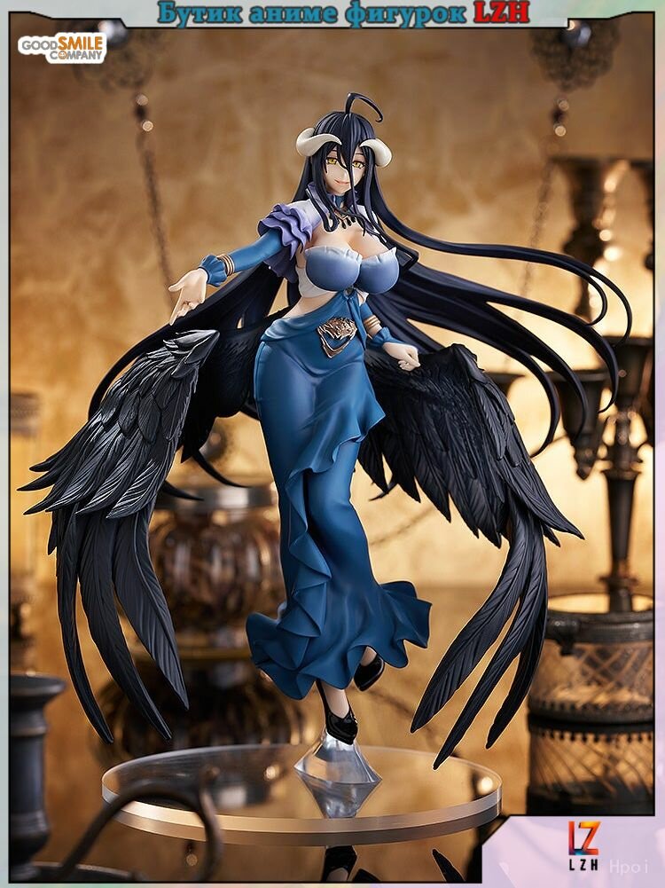 Аниме фигурка GSC POP UP PARADE в Black Dress Ver. Альбедо(Albedo) 24.5 см из "Overlord" (LZH)