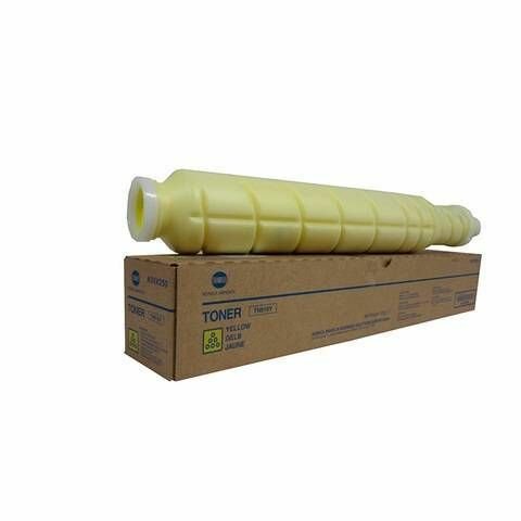 Тонер-картридж Konica-Minolta TN-619Y желтый, 71 000 стр. A3VX255