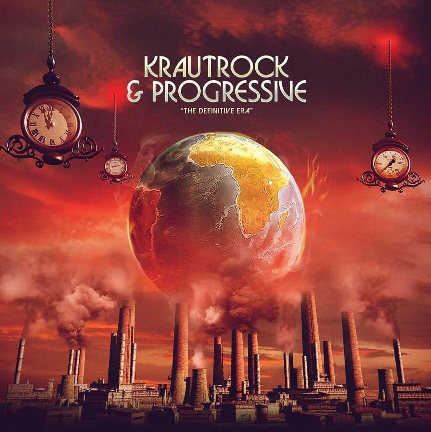 Виниловая пластинка Krautrock And Progressive - The Definitive Era. Red Marble (2 LP)