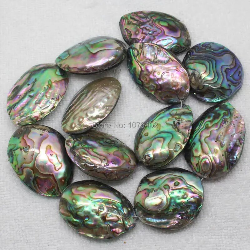 Натуральные бусины из ракушек laerf beads
