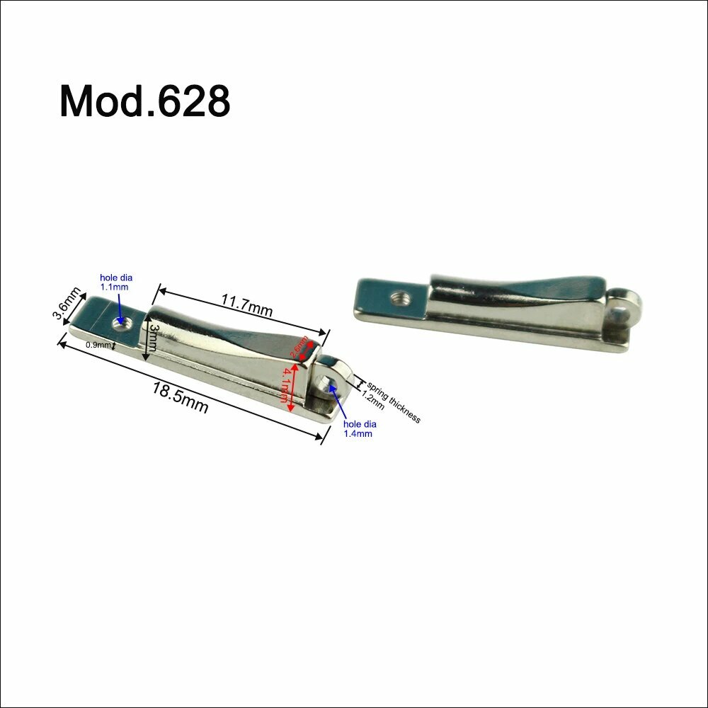 Пружинные вставки для очков Mod.628