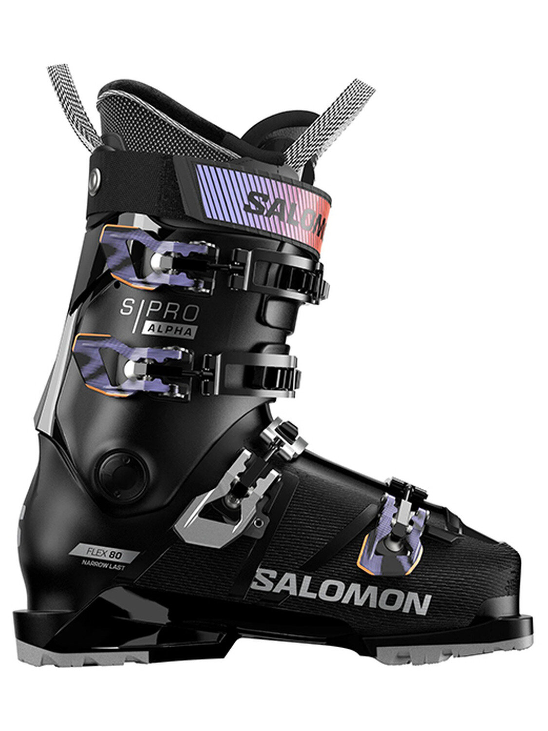Горнолыжные ботинки Salomon S/Pro Alpha 80 W GW Black 25/26 , для женщин , черный