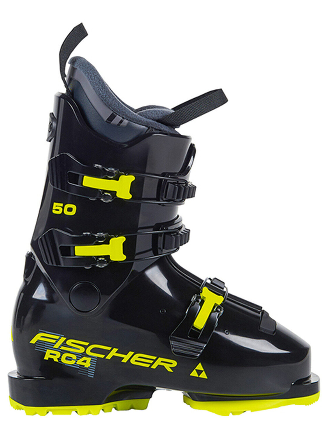 Горнолыжные ботинки Fischer RC4 50 JR GW Black 25/26 , для детей , черный