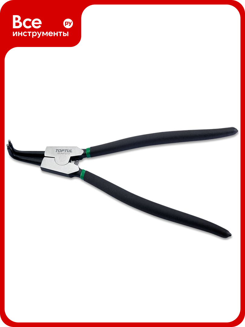 Съемник стопорных колец TOPTUL 300 мм, 90 гр. наружн. DCAA1212