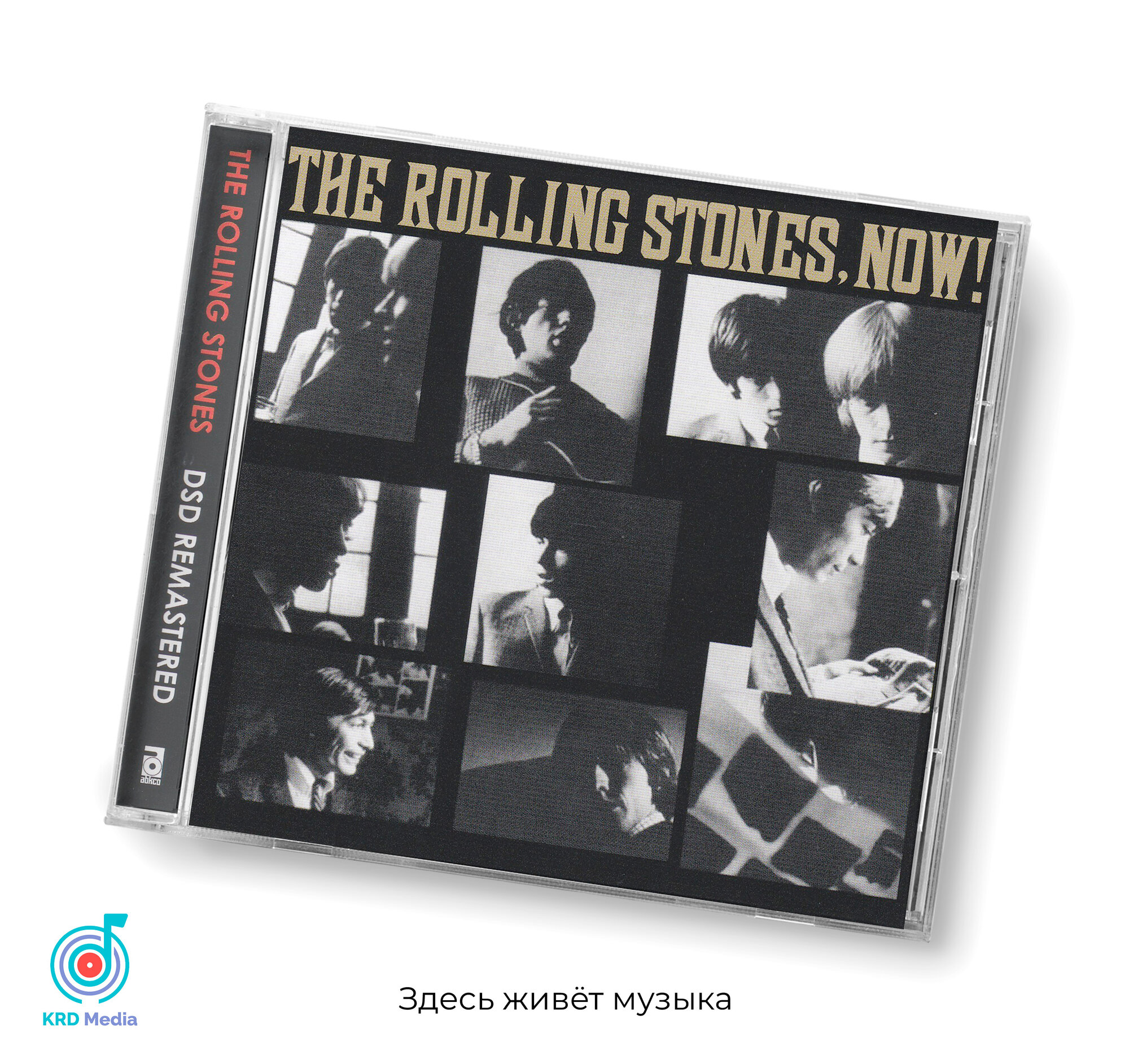 The Rolling Stones - The Rolling Stones, Now, 2002, 4-page, CD-Аудио
