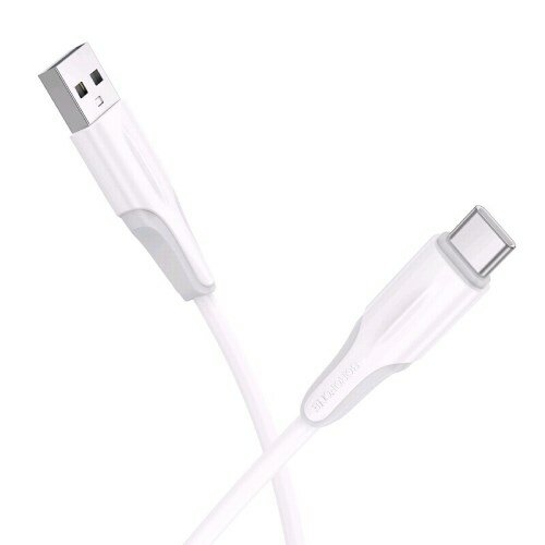 Кабель USB для USB type-C 1 м, 3А, белый************************