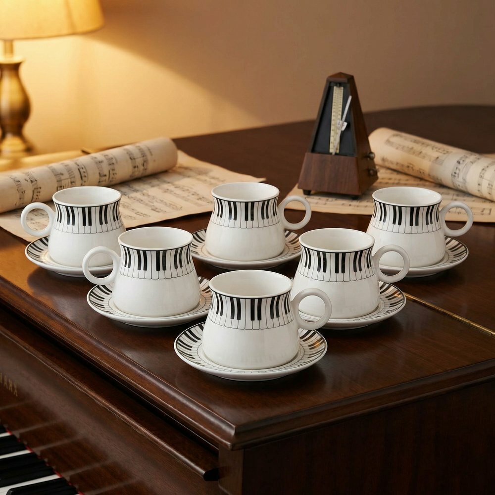 Набор из 6 чайных пар MUG-429/1 Art East Россия