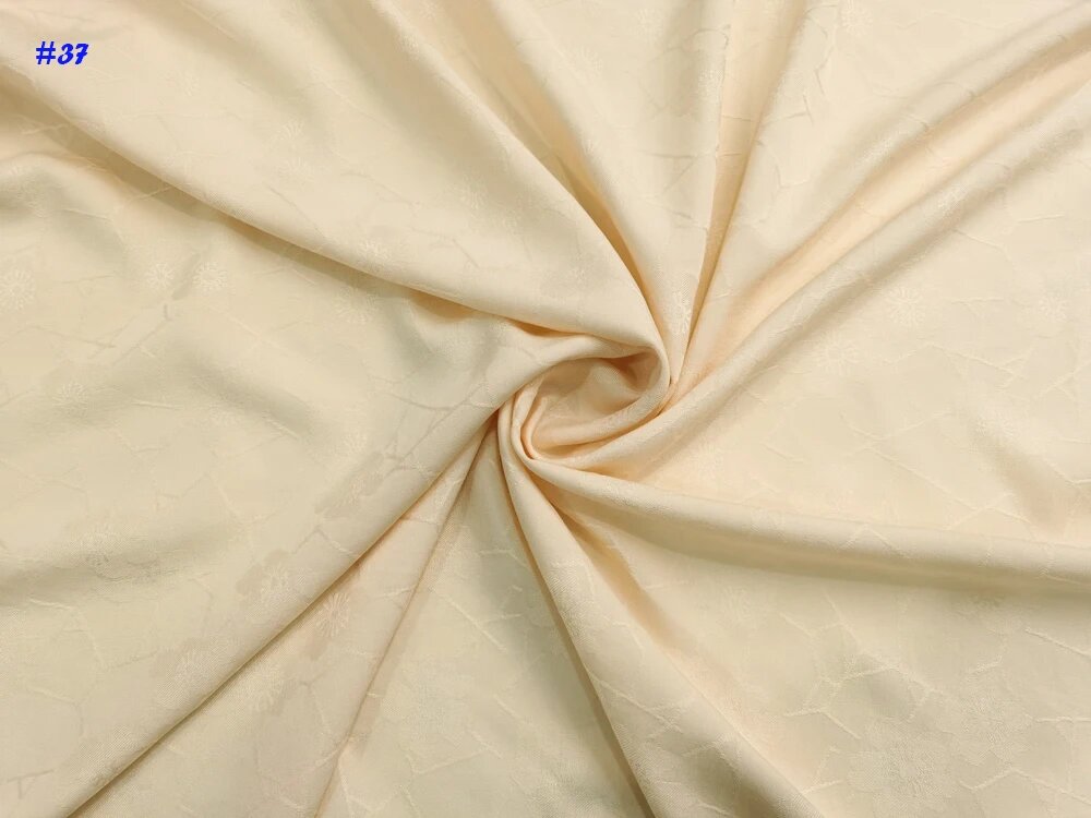 Вискозная ткань поплин бежевая, design 37, 1х1.35 м