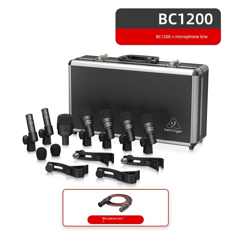 Набор микрофонов Behringer BC1200 с кабелем XLR для базовой студийной установки
