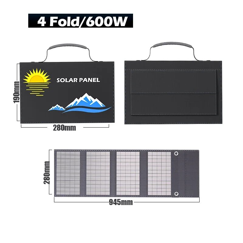 Солнечная панель 4Fold 600W складная