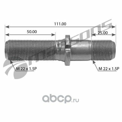 Шпилька колеса Mansons 600131