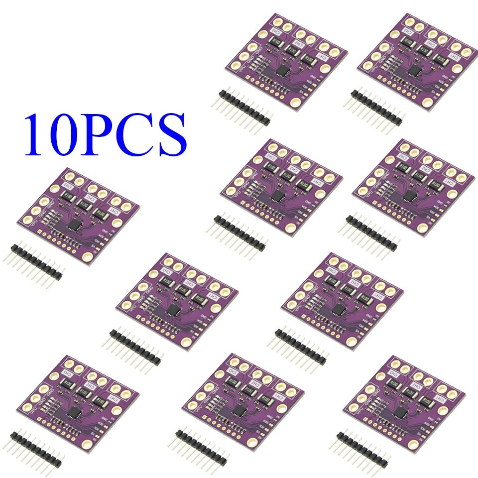 INA3221 трехканальный монитор напряжения, Purple, 10PCS
