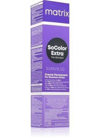 Краска для волос Matrix SoColor Extra Pre-Bonded, оттенок 508N, 90 мл