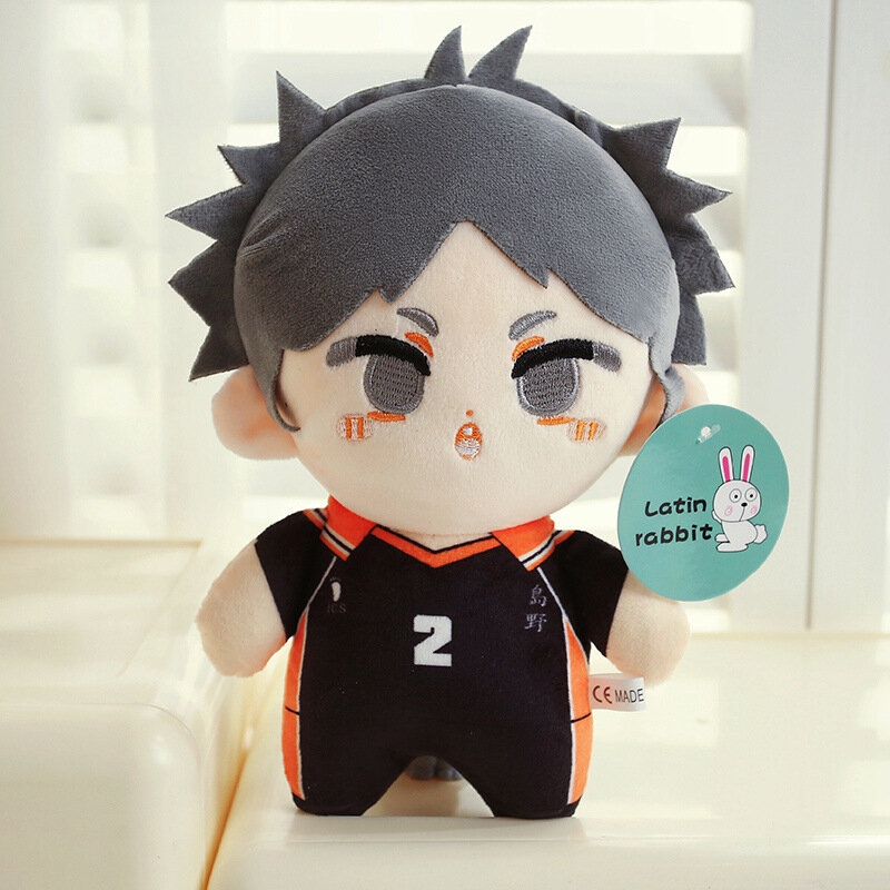 Плюшевая кукла Кёдзи Акана 25 см из аниме Haikyu, 150 г, мягкая хлопковая игрушка для коллекционеров
