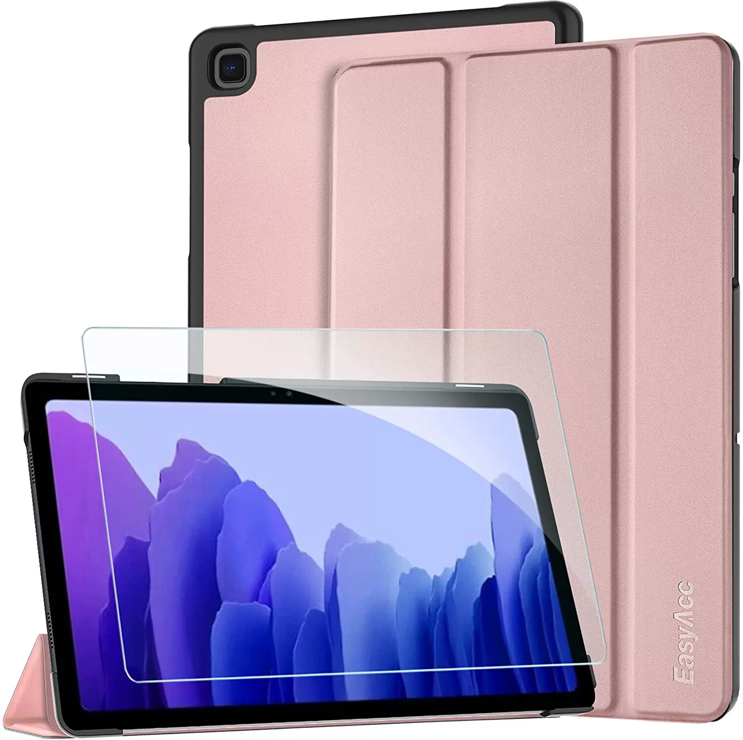 Защитный чехол для Samsung Galaxy Tab A7 T500, универсальный чехол с защитой от падений T505C, кожаный чехол для