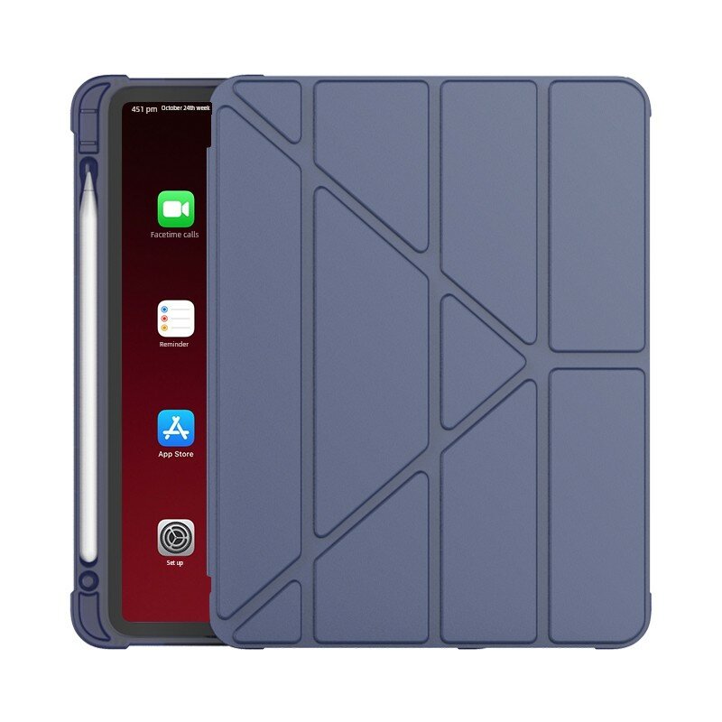 Защитный чехол для iPad 2025 Pro 11inch Pro 12,9 дюйма 2017/2018, защитный чехол 2-го поколения с гнездом для стилуса,