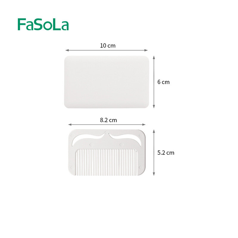 Зеркало FaSoLa Travel, складное, с расческой