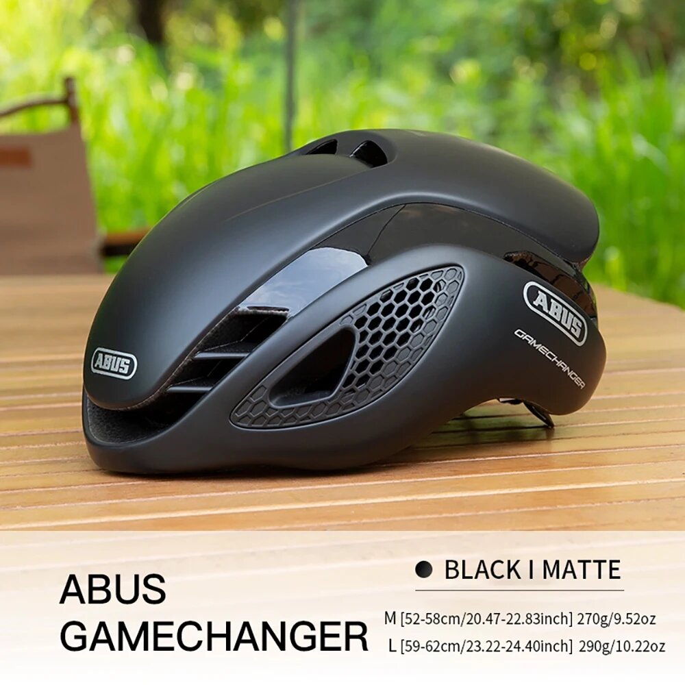 ABUS Gamechanger, черный матовый шлем, размер M