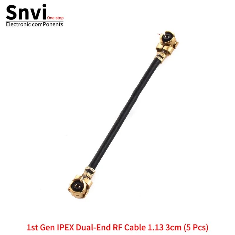 IPEX RF кабель двусторонний 1.13 см (5 шт)
