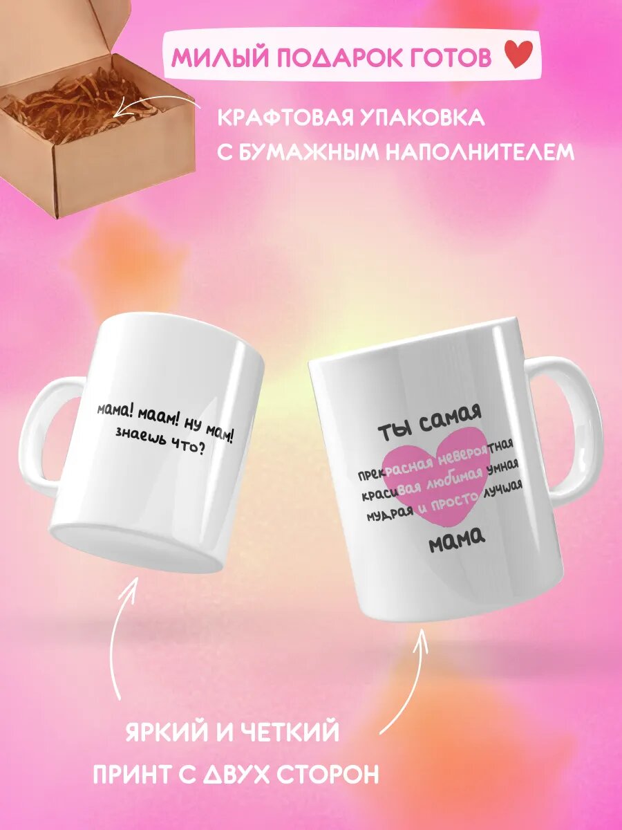 Кружка подарок маме