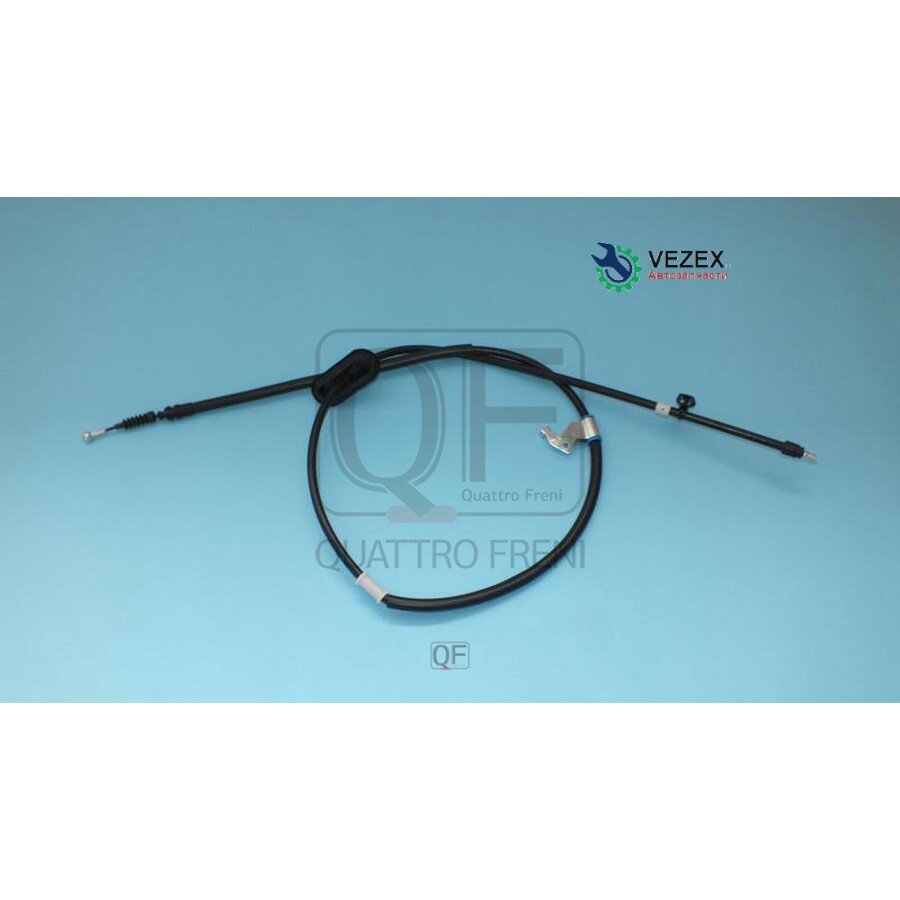 QUATTRO FRENI QF16F00088 трос ручника задний правый! 13367628\ Opel Astra J 09>