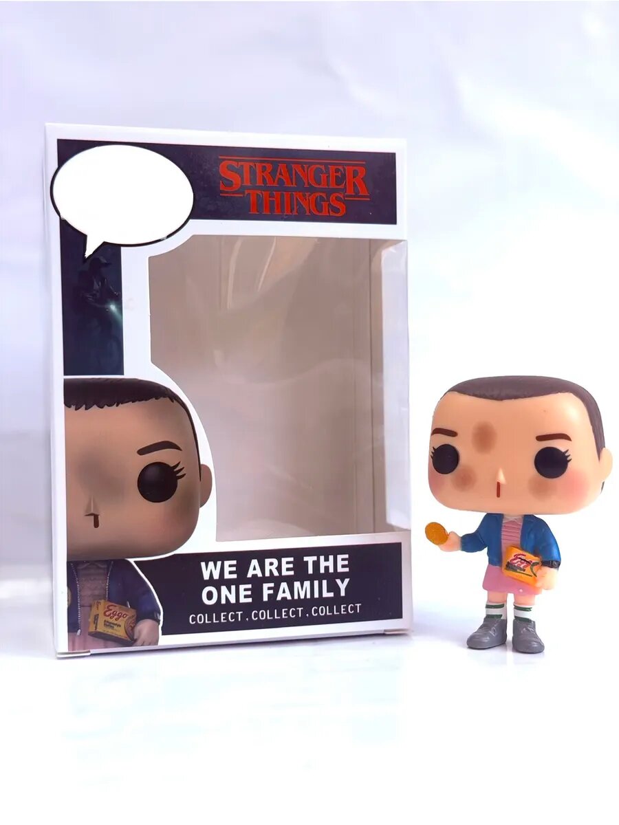Коллекционная фигурка Stranger Things "Eleven with Eggos" / "Оди c Eggos" из сериала "Очень странные дела", 3 версия