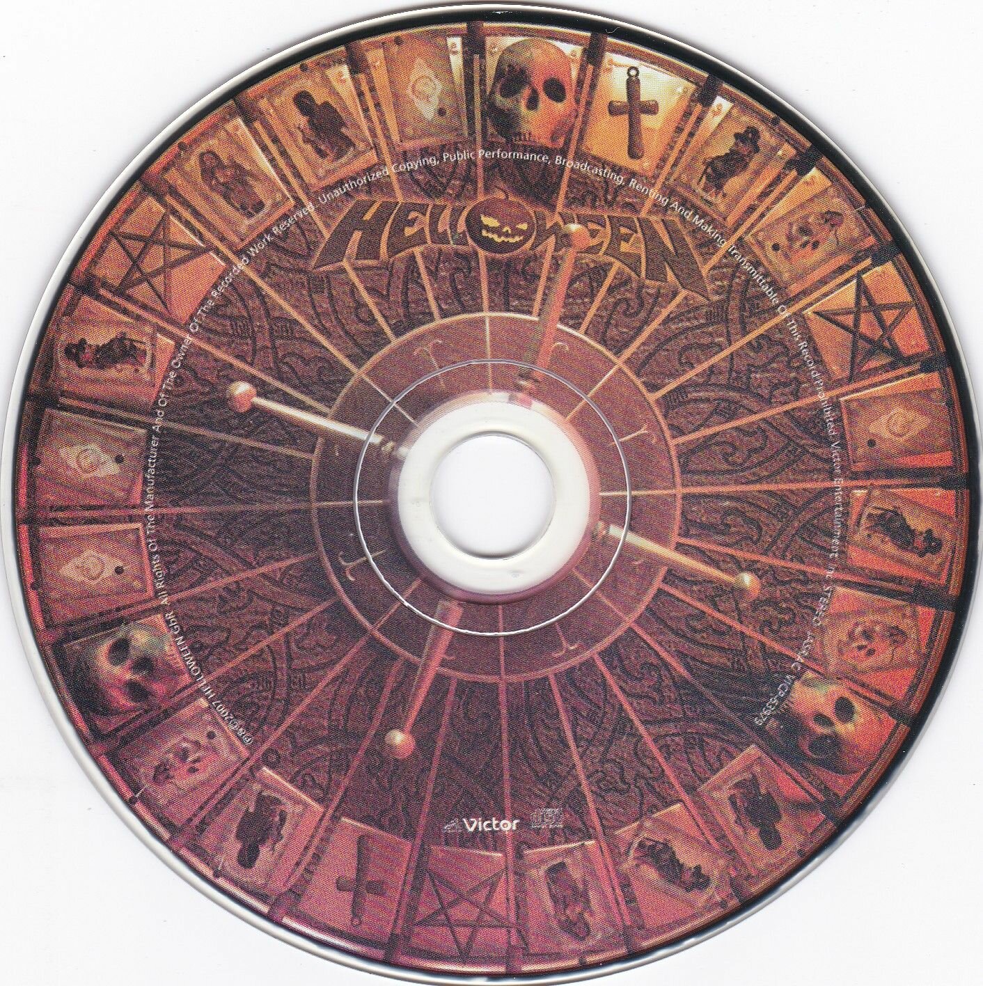 Helloween - Gambling With The Devil, 2007, 20-page, CD-Аудио — фото 1