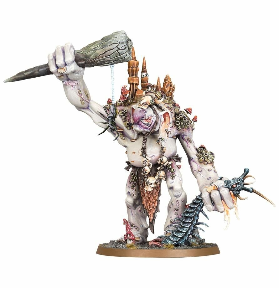Dankhold Troggboss. С подставкой. Warhammer 40.000