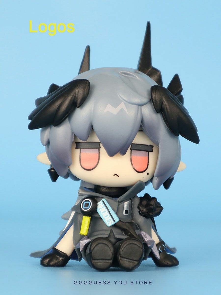 Аниме фигурка Arknights Lappland Texas Logos 8cm