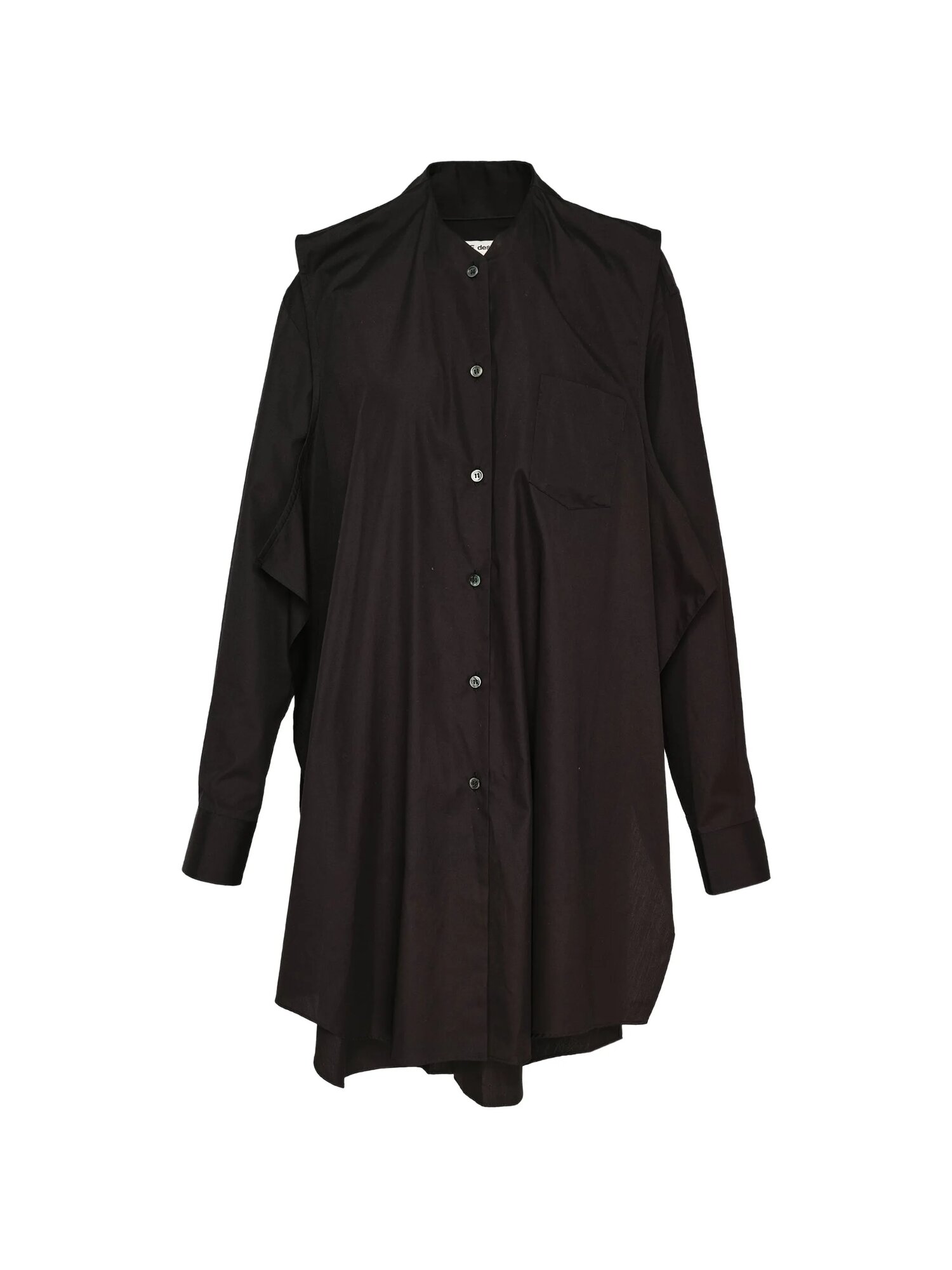 Платье Long-sleeves asymmetric dress