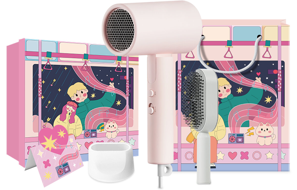 Фен Xiaomi Negative Ion Hair Care H101, унисекс
