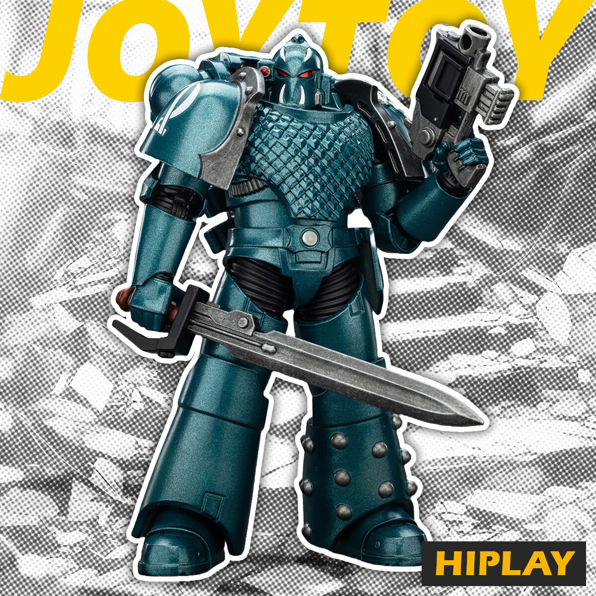 HIPLAY JOYTOY Warhammer The Horus Heresy Альфа Легион Хедхантер Прайм JT01413 1/18
