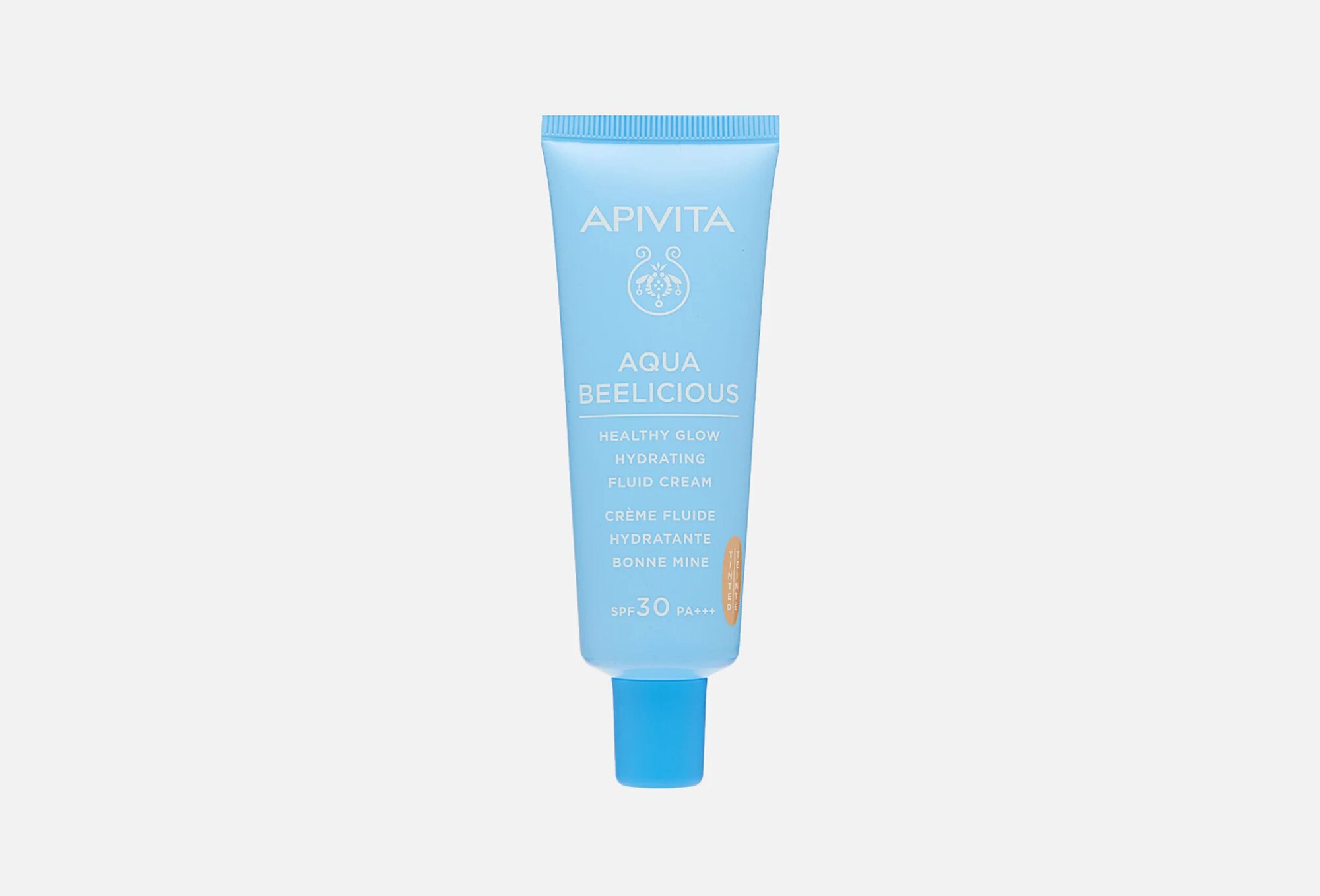 Тональный флюид Apivita Aqua Beelicious, увлажняющий, SPF30, 40мл