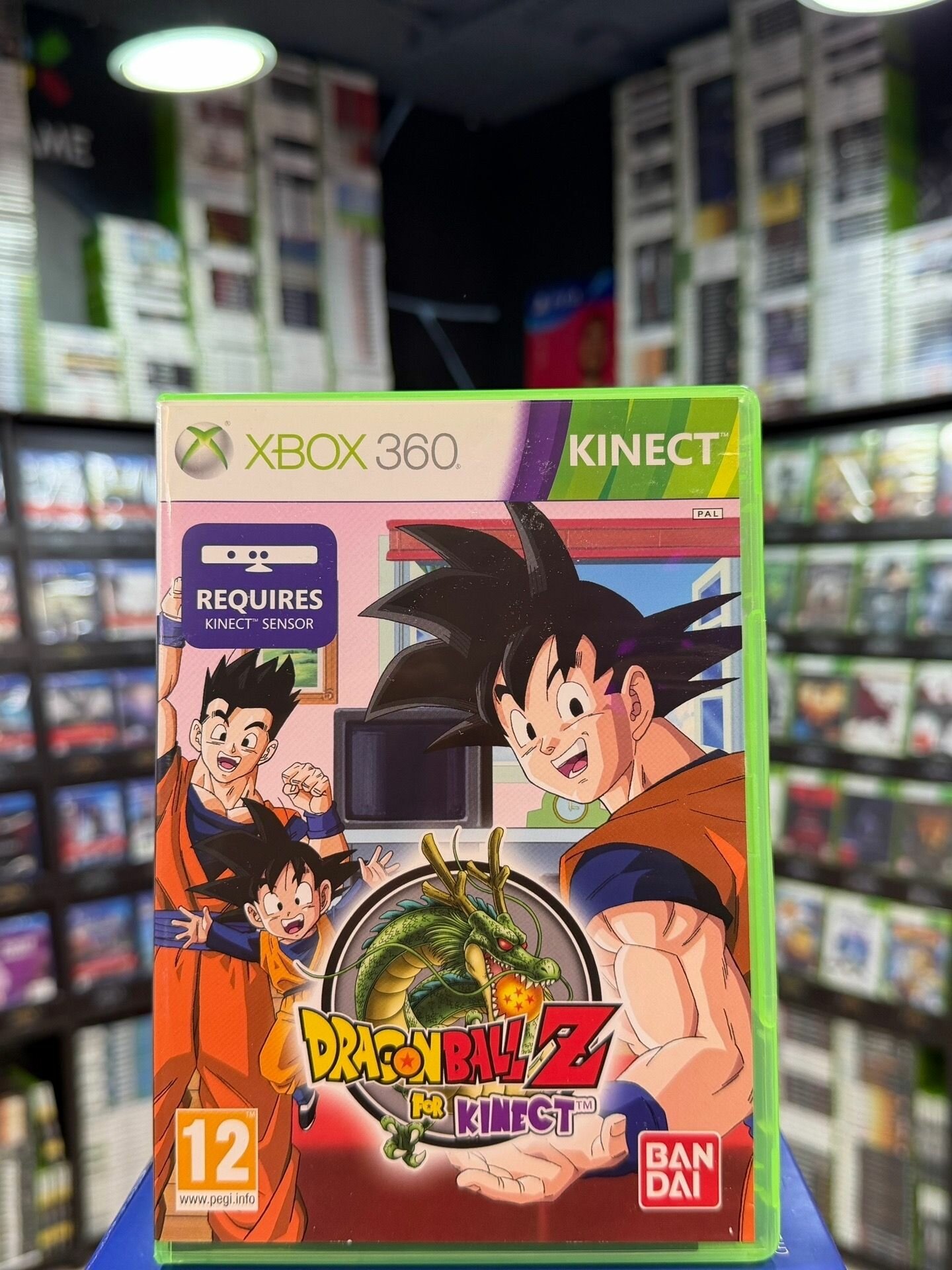 Игра Dragon Ball Z for Kinect (Xbox 360) (Box)