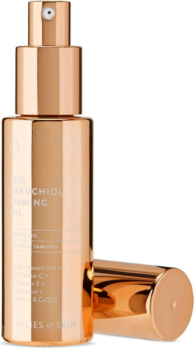 ALLIES OF SKIN Укрепляющее масло с витаминами С, E и бакучиолом 30 мл CE15 Bakuchiol Firming Oil