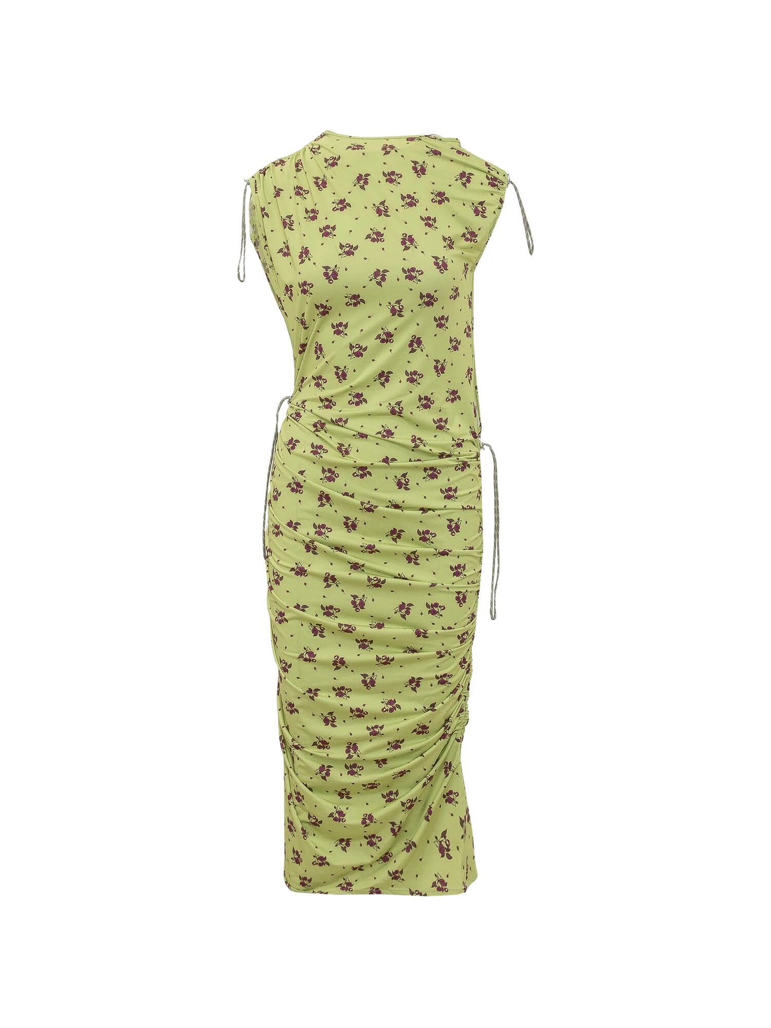 Платье Floral-print ruched dress