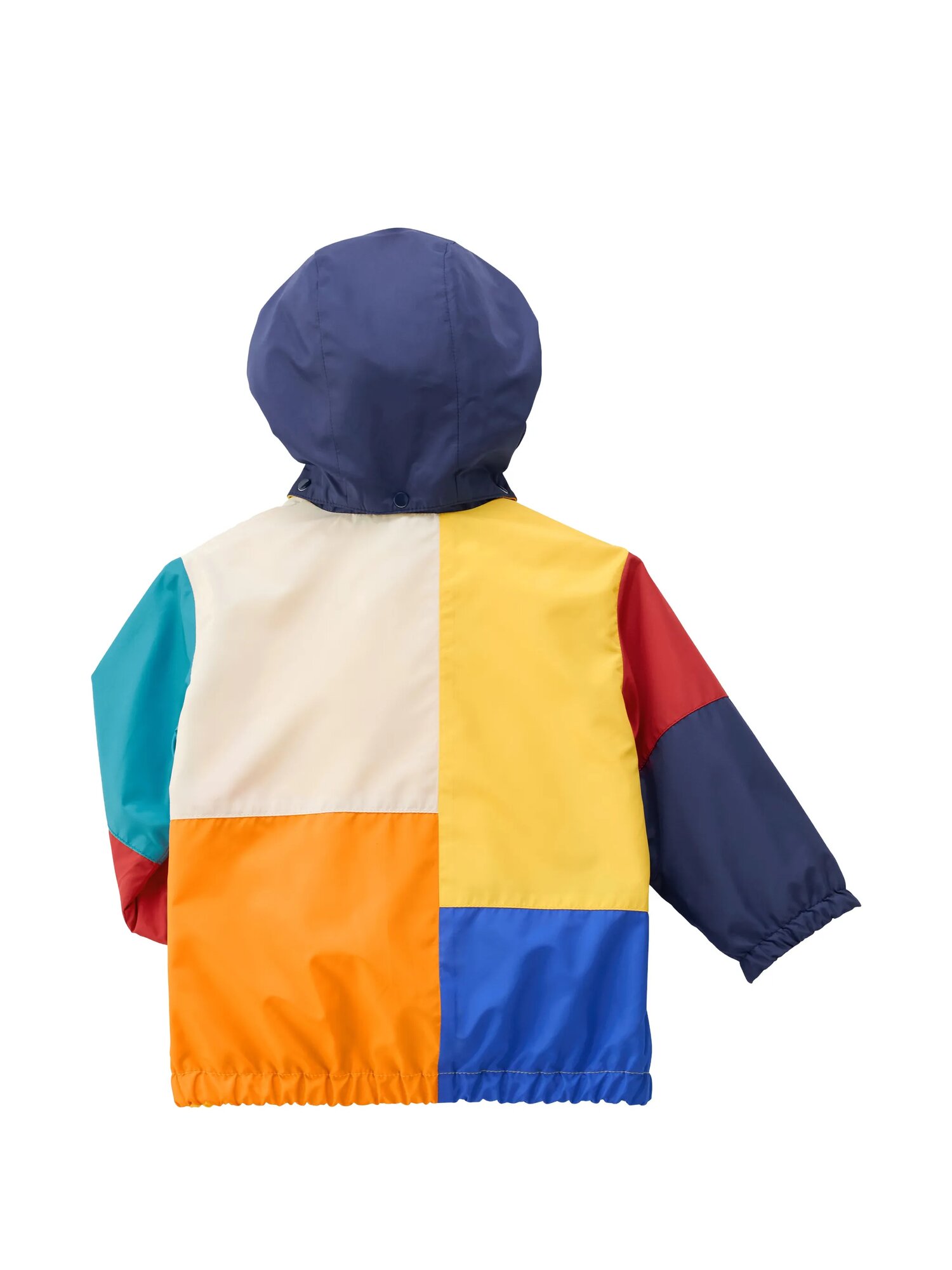 Плащ MIKI HOUSE Reversible colour-block windbreaker, размер 2 года — фото 1