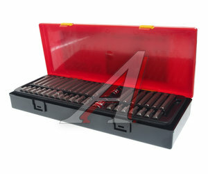 Набор бит 1/2" 3/8" SPLINE, TORX, HEX 40 предметов в кейсе JTC