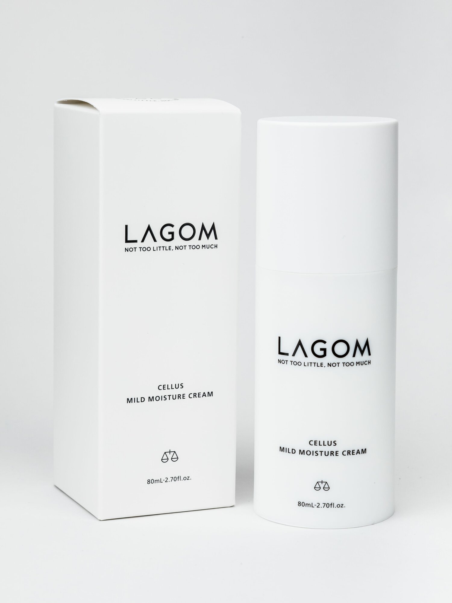 Лёгкий увлажняющий крем Lagom Cellus Mild Moisture Cream, 80 мл