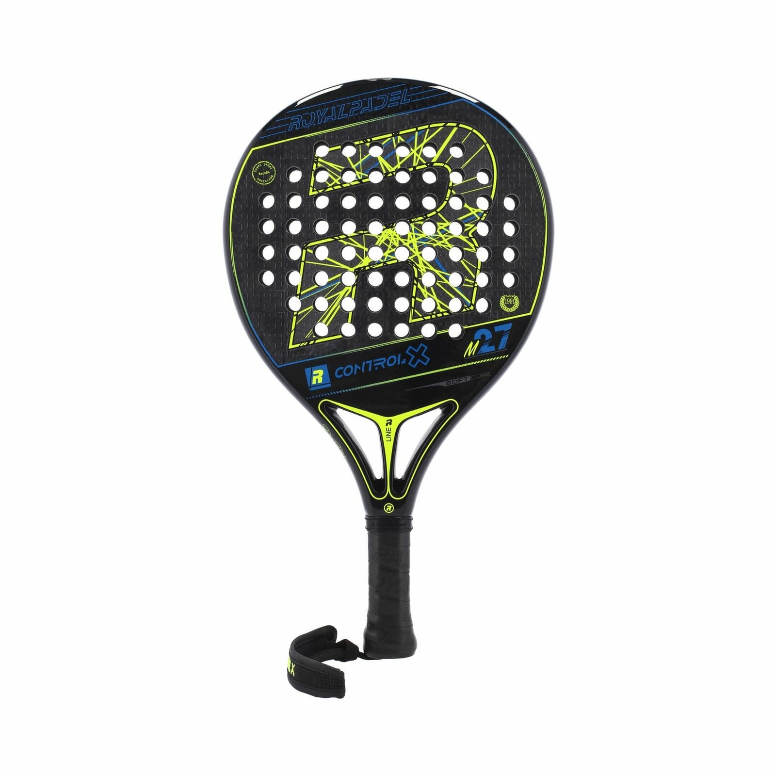 DECATHLON ракетка для падел тенниса Royal Padel R Control X, черный, желтый