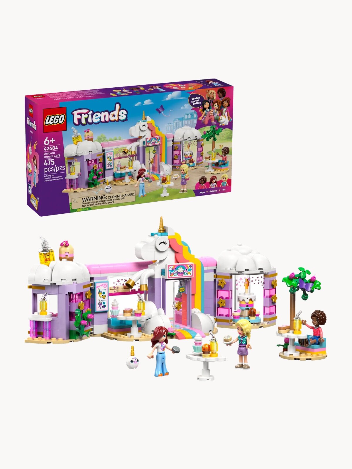 Конструктор LEGO Friends 42684 Кафе «Мечта Единорога», 475 дет.