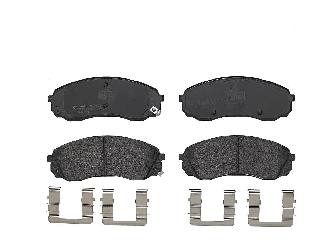 Колодки передние HYUNDAI H-1 Starex KIA Carnival III BREMBO P30041