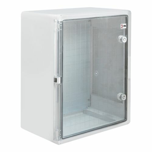 Корпус ЩМП-П 500х350х190 IK10 IP65 УХЛ1 box503519_t прозр. дверь пластик. Эра Б0052356