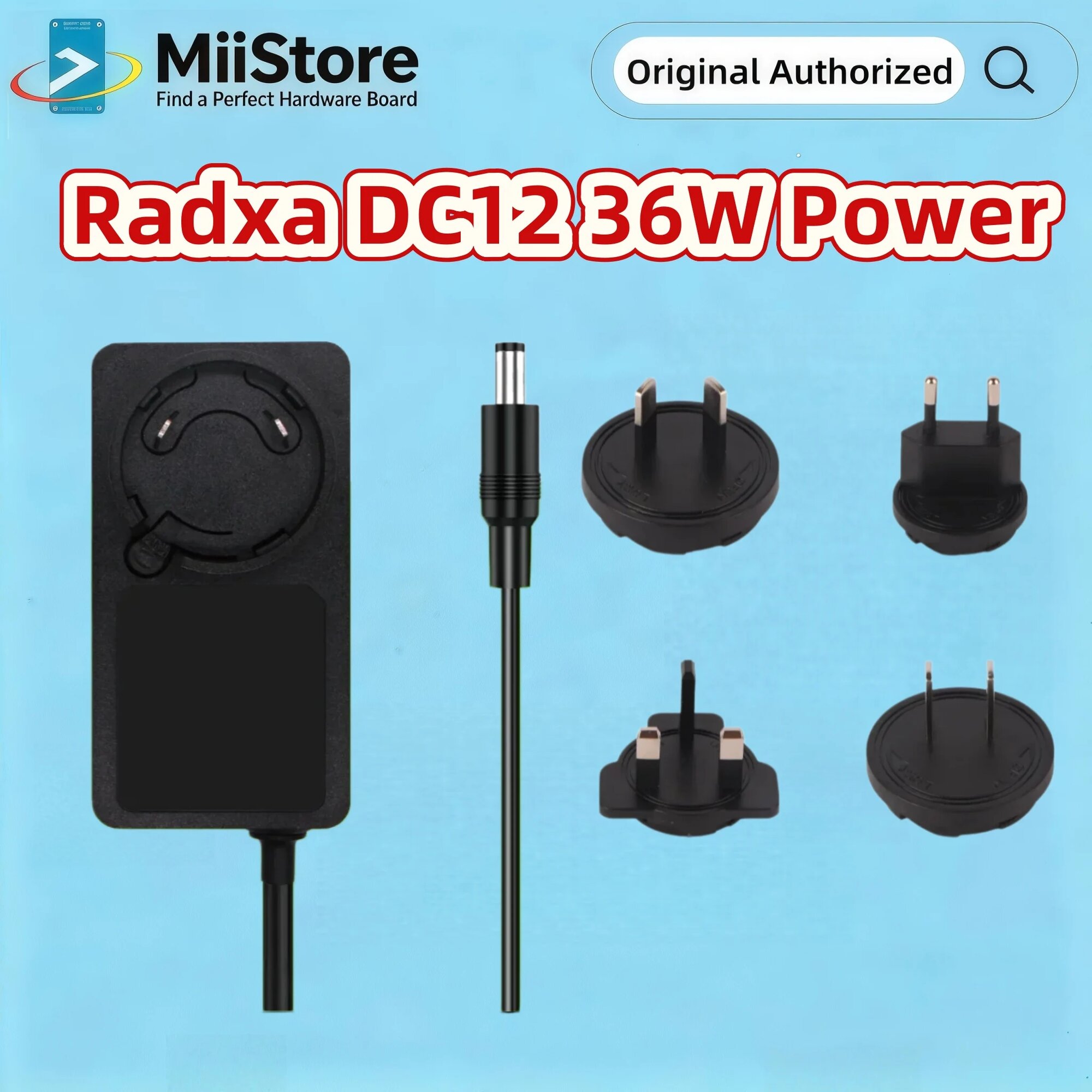 MiiBestOD Адаптер питания Radxa 36 Вт