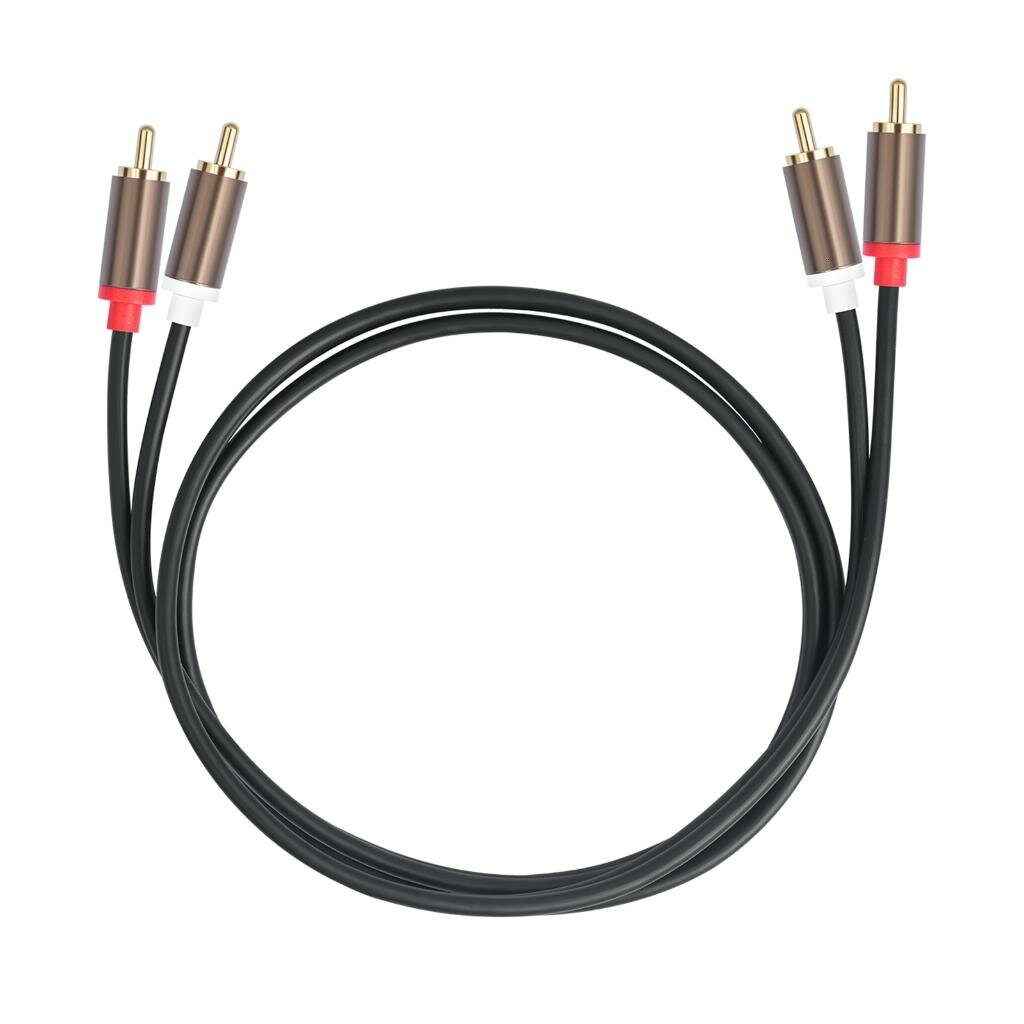 Аудиокабель AUX RCA–RCA, 1m