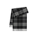 Шарф BURBERRY для женщин, черный