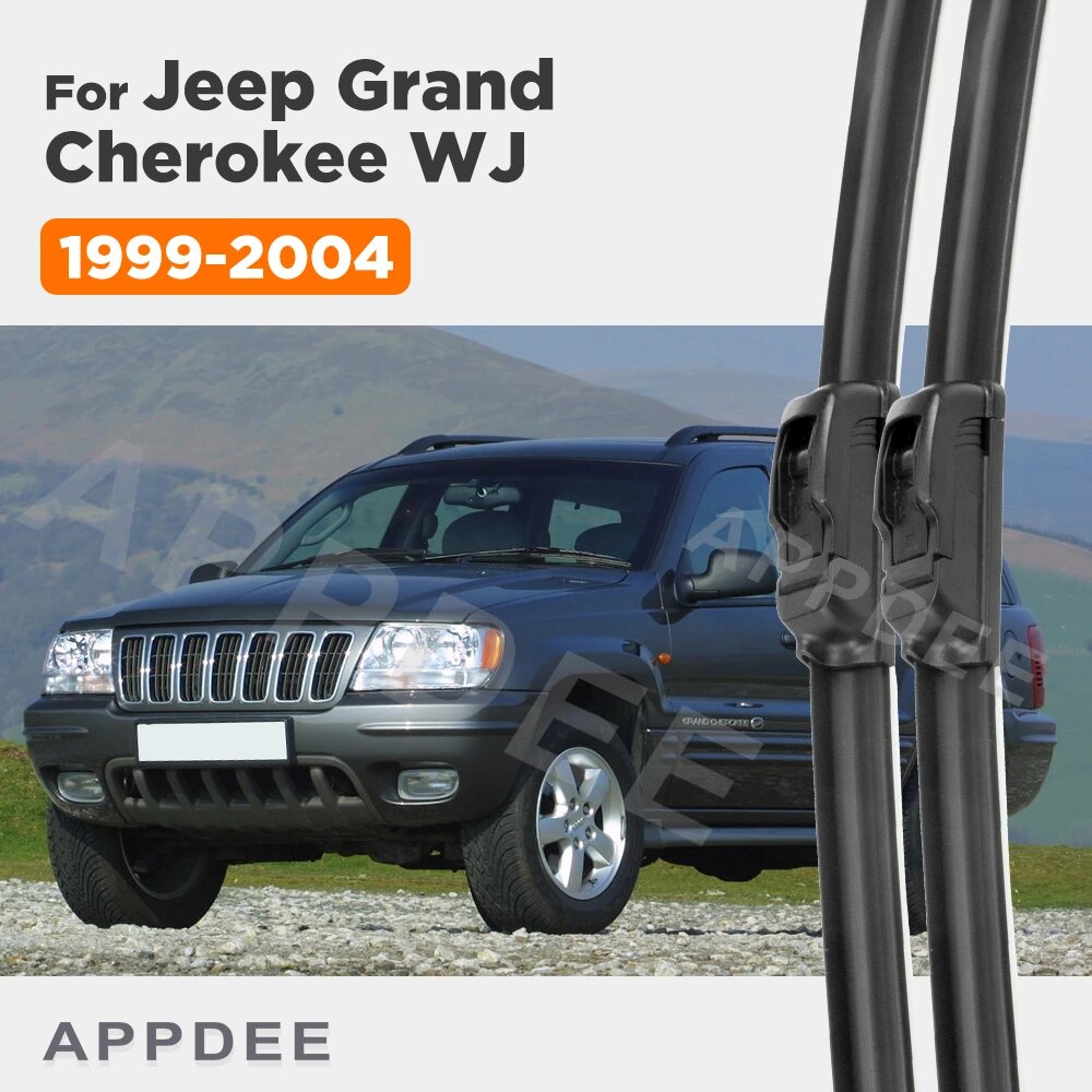 APPDEE для Jeep Grand Cherokee WJ 1999-2004 2000 2001 2002 2003 дворники передние щетки стеклоочистителя ветровое стекло щетка 21 "+ 21"