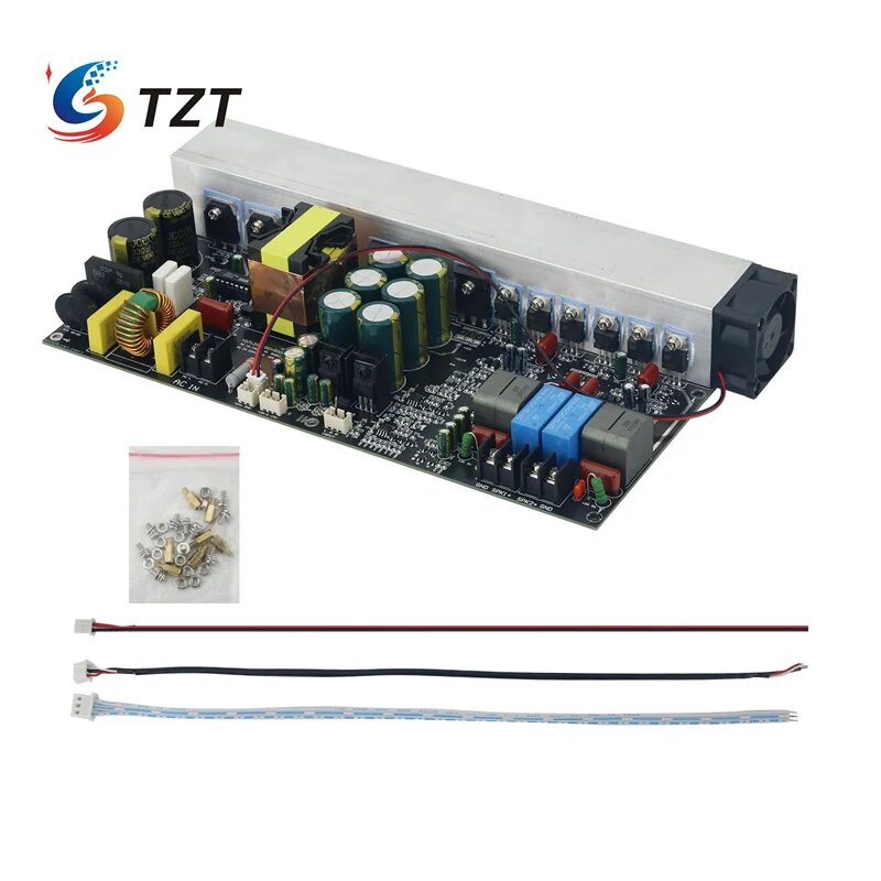 Плата цифрового усилителя TZT YD1000W YD7120 500 Вт + 500 Вт класса D, Плата усилителя мощности с импульсным источником питания