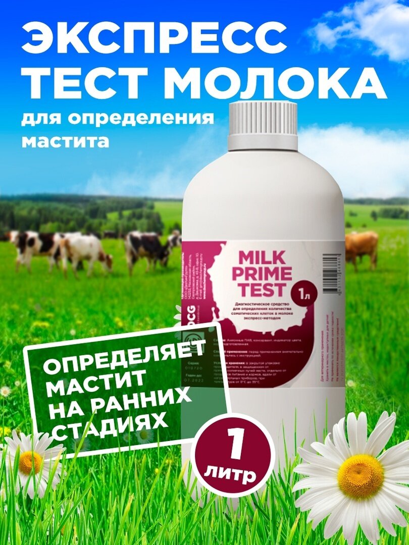 Тест Milk Test - тест для определения количества соматических клеток